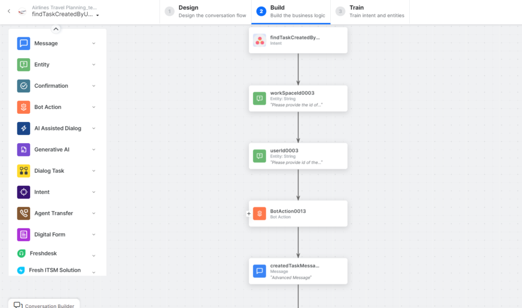 Using the Asana Action Templates - Kore.ai Documentation V10.1