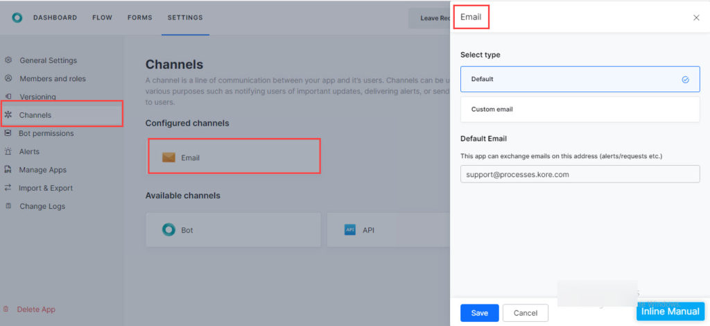 How to Add Channels to a Process App? - v10