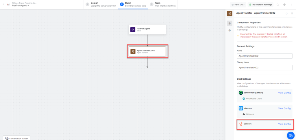 Configuring the Genesys Agent - v10