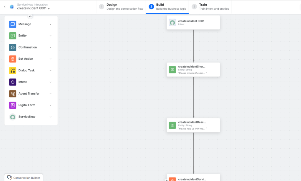 Using The ServiceNow Action Templates - v10