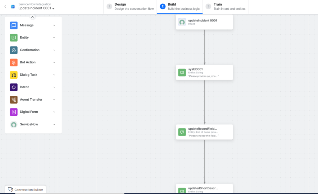 Using The ServiceNow Action Templates - v10