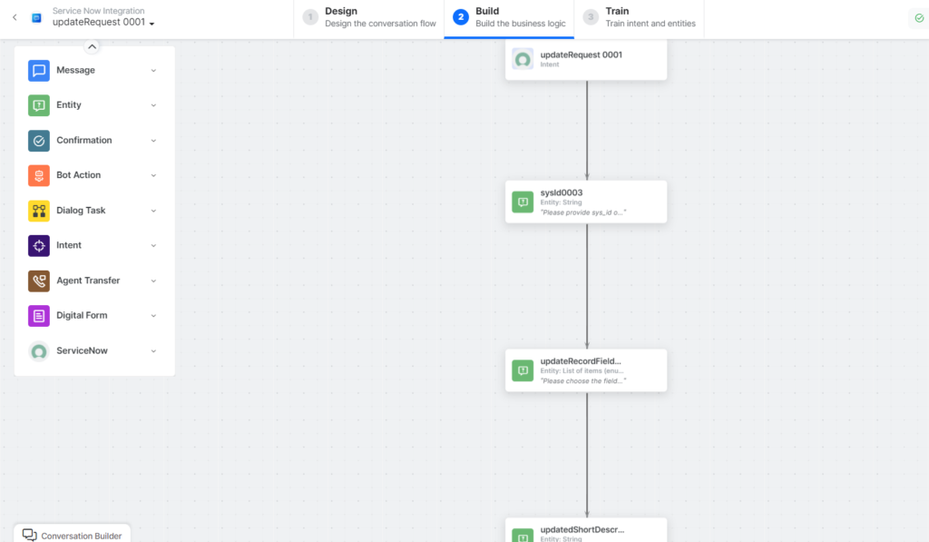 Using The ServiceNow Action Templates - v10