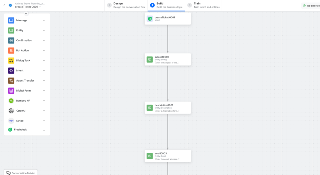Using the Freshdesk Action Templates - v10