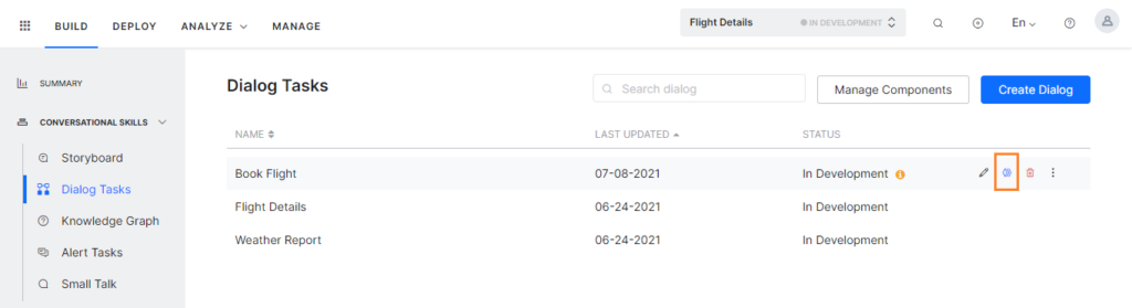Dialog Task - Kore.ai Documentation v9-1