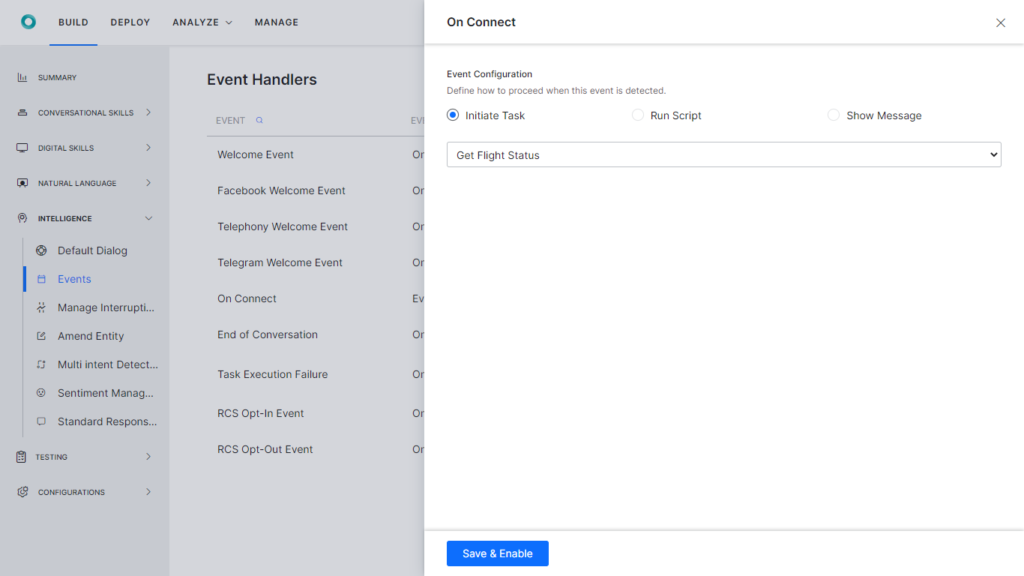 Creating a Simple Virtual Assistant - Kore.ai Documentation