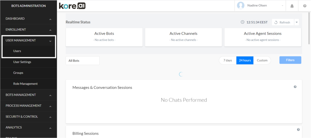 How to Access the Platform - Kore.ai Documentation