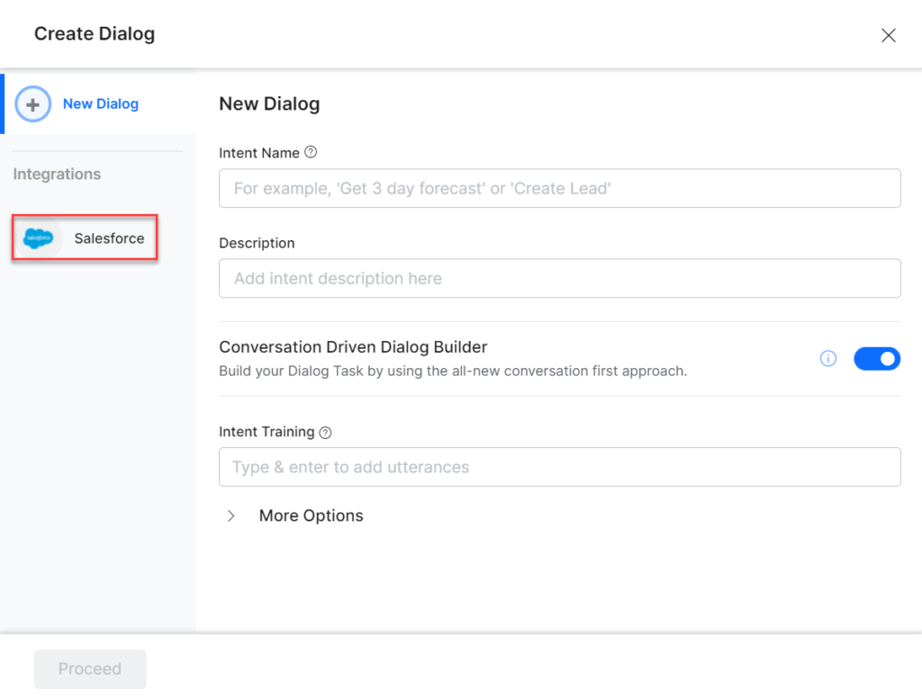 Using The Salesforce Crm Action Templates Koreai Documentation