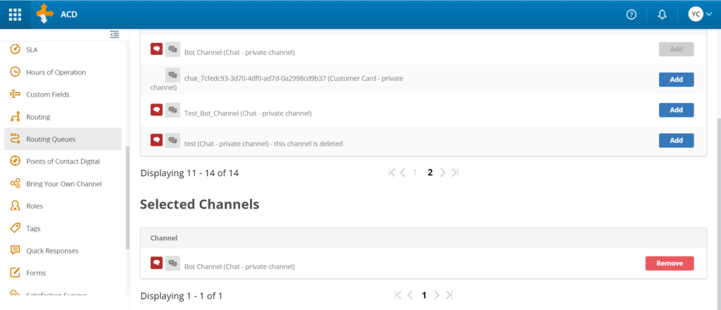 Adding Nice inContact as a Channel - Kore.ai Documentation