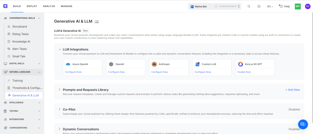 Introduction To Llm And Generative Ai Kore Ai Documentation